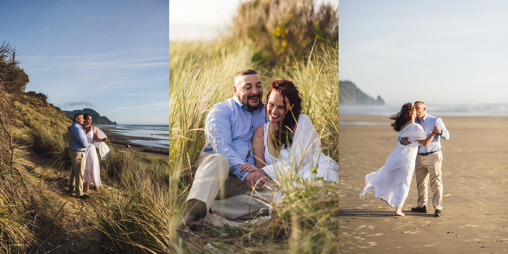 Oregon Coast Engagement Photographer - Leah and Bennett